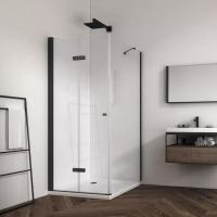 China Modern Corner Tempered Glass Shower Enclosure Sliding Bathroom Glass Door for sale