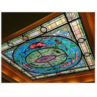 China Architectural Stained Glass Art Window Panels Decorative Custom Pattern For Church for sale