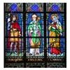 China Architectural Stained Glass Art Window Panels Decorative Custom Pattern For Church for sale
