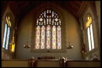 China Cathedral Beveled Transparent Stained Glass Sheet With Textures 3mm for sale