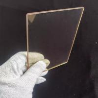 China Transparent High Heat Resistant Ceramic Glass Panels For Fireplace Door for sale