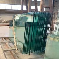 China M2 PVB SGP Clear Tempered Laminated Glass Sheets CE SGCC Certificate for sale