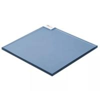 China Colored Tempered Laminated Stained Reflective Glass Sheets For Windows 300mm*300mm for sale