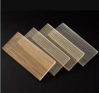 China Clear Tempered Ribbed Moru Carving Glass Panels Toughened Fluted Reeded For Window for sale