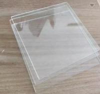 China Ultra Clear Tempered Glass Glass Sheet Switch Panel Flat Edge 3mm 2mm for sale