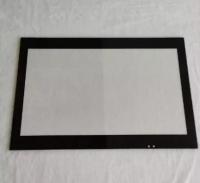 China Ultra Clear Tempered Glass AR Coating Optical With White Silk Screen Printing Frame for sale