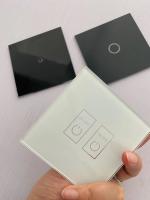 China Custom Printed Glass for Switch Panels for sale