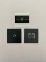 China Custom Printed Glass for Switch Panels for sale