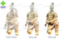 China 2mm 3mm Non Reflective Glass Single Side Coated With High Light Transmittance for sale