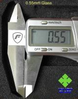 China 0.18-2mm Thickness Microscope Cover Glass Strictly Controlled Visible Flaw for sale