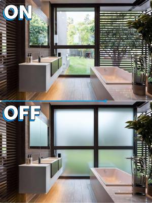 China PDLC Switchable Smart Film ideal for offices bathrooms and commercial spaces delivering instant privacy and daylight optimization for sale