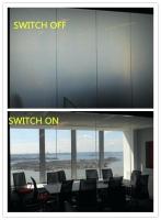 China Privacy Protection PDLC Switchable Smart Glass 6+6mm With Low Power Consumption for sale