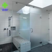 China 8mm 10mm 12mm Balstrade Glass Shower Glass , Tempered Glass For Doors And Windows for sale