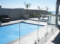 China High Strength 5mm 6mm 8mm Clear Tempered Glass Frameless Pool Fence Glass for sale