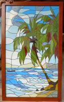 China 100% Handmade Art Stained Glass for Wall Decoration Hanging Drawings for sale