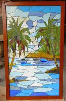 China 100% Handmade Art Stained Glass for Wall Decoration Hanging Drawings for sale