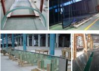 China Custom Made Large Tempered Glass Panels For the Size 3300X9000mm for sale