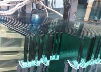 China Custom Made Large Tempered Glass Panels For the Size 3300X9000mm for sale