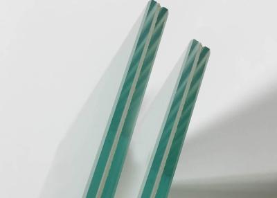 China PVB Colored Laminated Glass Clear Toughened Flat Curved 6mm to 40mm for sale