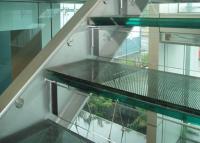 China PVB Colored Laminated Glass Clear Toughened Flat Curved 6mm to 40mm for sale
