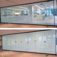 China ON/OFF Intelligent Smart Glass with Liquid Crystal Privacy Glass for sale