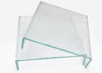 China Light Transmission Ultra Clear U Shaped Glass For Curtain Wall for sale