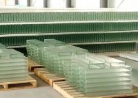 China Light Transmission Ultra Clear U Shaped Glass For Curtain Wall for sale