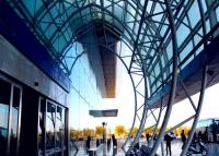 China 6A   Bent Double Glazed Low E Insulated Glass for sale