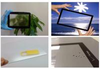 China Anti Fingerpints Solid Color En12150 1.0mm Non Glare Glass for sale