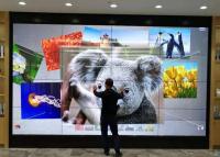 China Float Printing Etching Touch Panel 0.7mm Ultrathin Non Glare Glass for sale