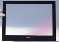 China TV LCD Standard Size Visible 1.1mm  ISO9001 Non Glare Glass for sale