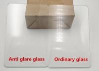 China High Transmission Anti Newton Transparency Diffuse 1mm Non Glare Glass for sale