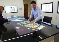 China High Resolution Anti Fingerprint Acid Etched 8mm Non Glare Glass for sale