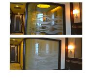 China PDLC Switchable Smart Film ideal for offices bathrooms and commercial spaces delivering instant privacy and daylight optimization for sale
