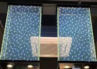 China EN12150 Indoor Decorative 4.28mm LED Light Glass Panel for sale
