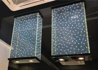 China EN12150 Indoor Decorative 4.28mm LED Light Glass Panel for sale