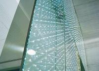 China EN12150 Indoor Decorative 4.28mm LED Light Glass Panel for sale