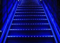 China 14mm Staircase PVB Laminated LED Glass Panel Insulative Environmental for sale