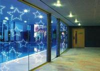China 3W/M2 40.7mm Luminous Lighting LED Glass Partition Screens for sale