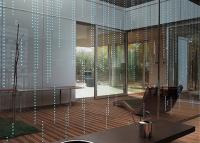 China 3W/M2 40.7mm Luminous Lighting LED Glass Partition Screens for sale