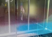 China PVB  Electronic Luminous Partition 40.7mm LED frosted Light Glass for sale