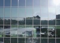 China PVB 3mm Metallic Coating  one way solar Reflective Glass for sale