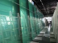 China Resin Interlayer Jumbo Overlength 8mm Tempered Aminated Glass for sale