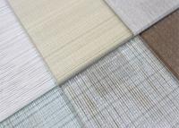 China Fabric Interlayer 4mm Non Reflective Tempered Laminated Glass Sheets for sale