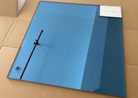 China SGCC Apartment Buildings 5mm Blue Tinted Tempered Glass Panel for sale