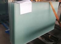 China Opaque 3.2mm Sandblasted Frosted Tempered Glass Panels for sale
