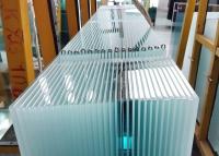 China Opaque 3.2mm Sandblasted Frosted Tempered Glass Panels for sale