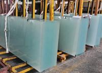 China Opaque 3.2mm Sandblasted Frosted Tempered Glass Panels for sale