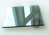 China Grounding Edge 12.38mm Louver Reflective Tempered Glass Panels for sale
