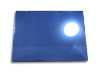 China Grounding Edge 12.38mm Louver Reflective Tempered Glass Panels for sale